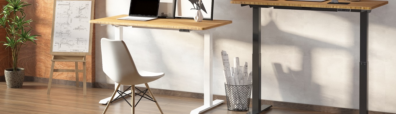 FlexiSpot EJ2レビュー。高さ調節ワンタッチで高さを変えられる電動昇降式デスク | OKINAlog