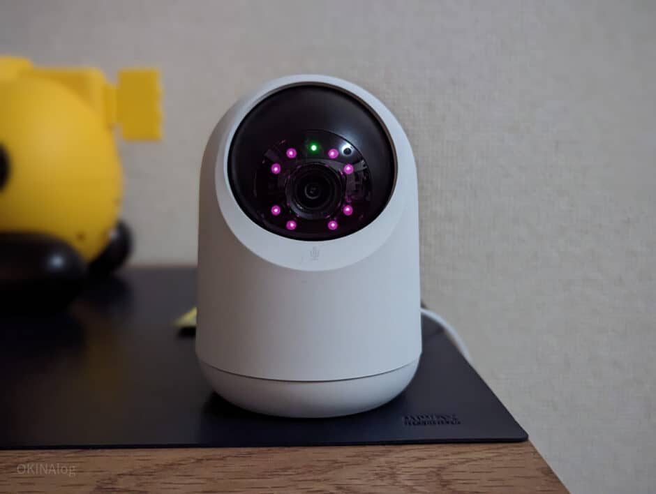 SwitchBot「見守りカメラ3MP」レビュー。設置がカンタン360°動体自動追跡が可能なネットカメラ | OKINAlog