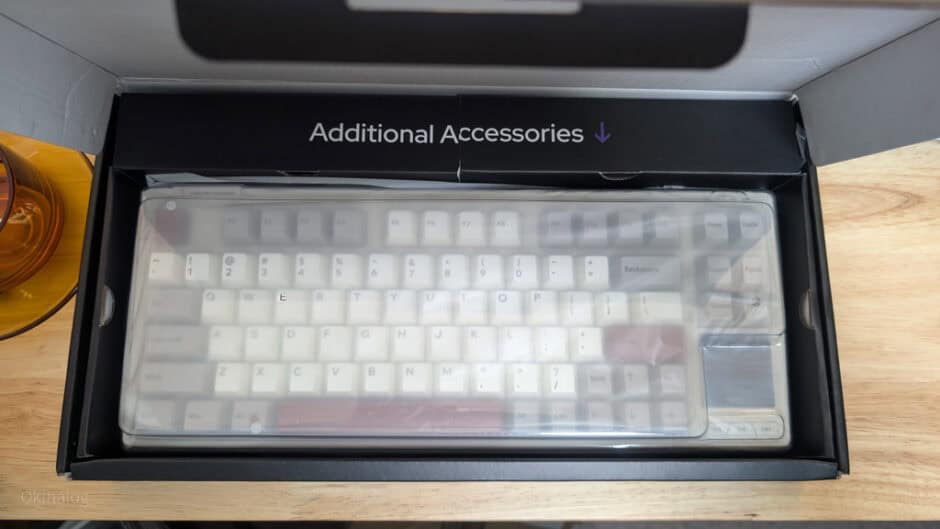 EPOMAKER RT80レビュー。ミニディスプレイが2つも搭載された75％メカニカルキーボード | OKINAlog